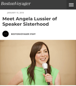 Meet Angela Lussier of Speaker Sisterhood (BostonVoyager) – Speaker ...